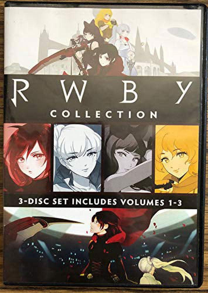 Rwby Collection Volumes 1-3 (DVD) - Walmart.com