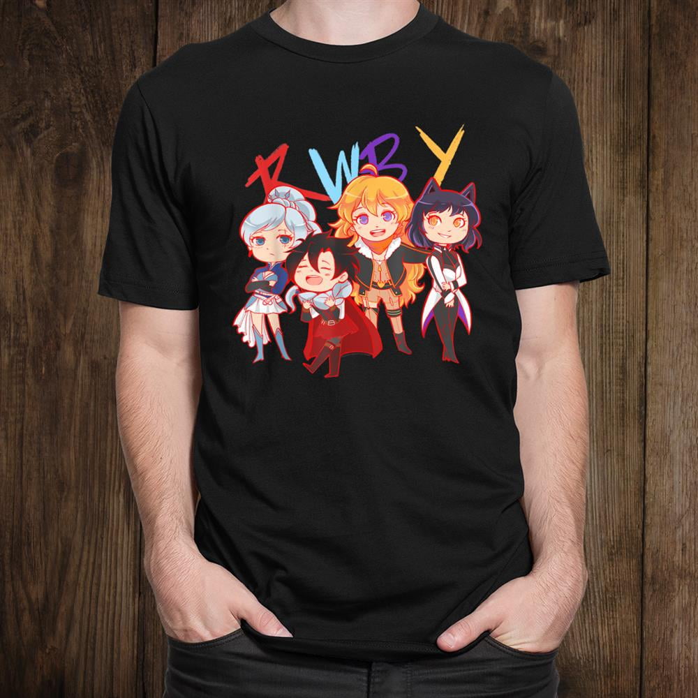 Rwbyand Quot;team Rwby V7 And Quot; Shirt Gift Black Unisex T-Shirt ...