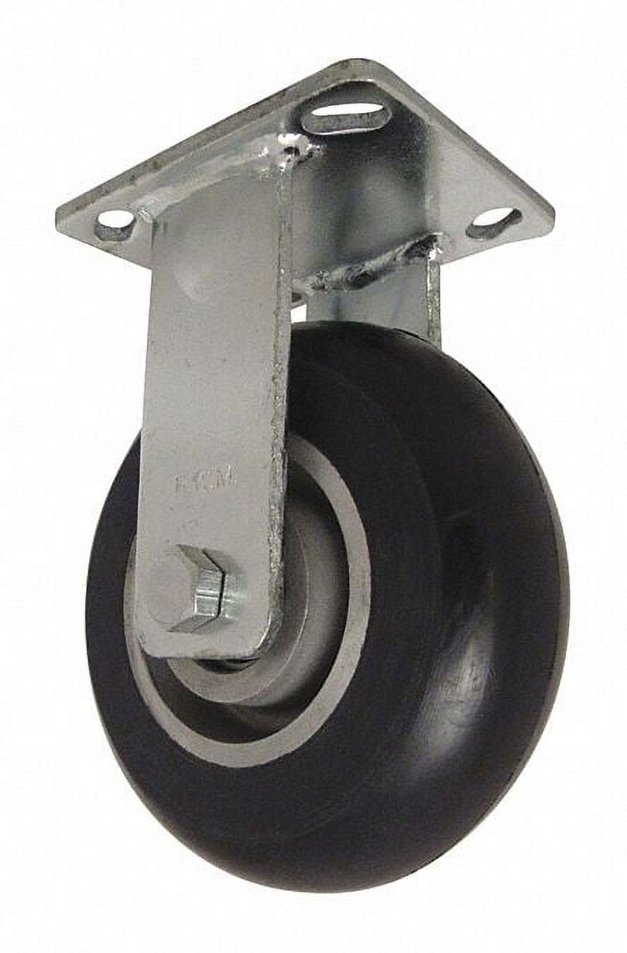 Rwm Kingpinless Plate Caster,Rigid,1050 lb. 65-UAB-0521-R-G - Walmart.com