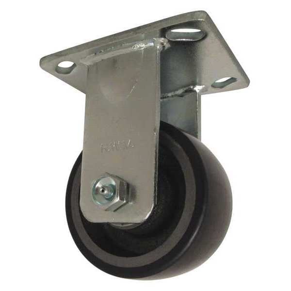 Rwm Plate Caster,Rigid,Polyurethane,5 5/8"H 65-UIB-0420-R-Q-80A ...