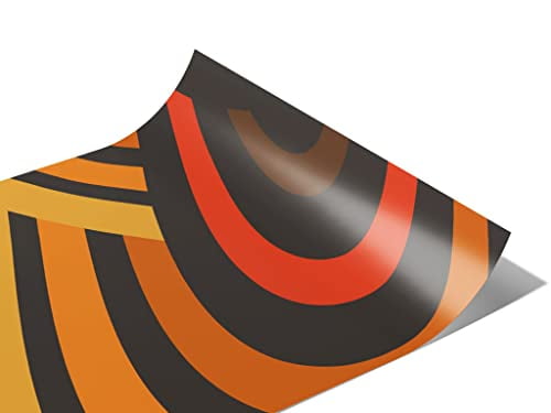 Rwraps 70s Retro Boogie Fever Gloss Vinyl Film Wrap 59in x 24ft Vinyl ...