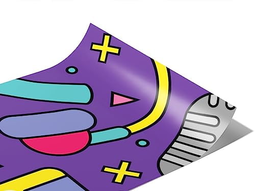 Rwraps 90s Retro Analog Love Gloss Vinyl Film Wrap 59in x 10ft Vinyl ...