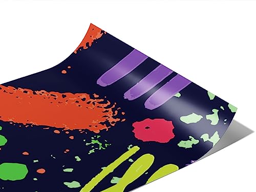 Rwraps 90s Retro Jump Around Gloss Vinyl Film Wrap 59in x 5ft Vinyl ...