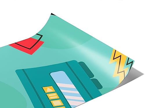 Rwraps 90s Retro Tamo-Gotcha Gloss Vinyl Film Wrap 59in x 28ft Vinyl ...