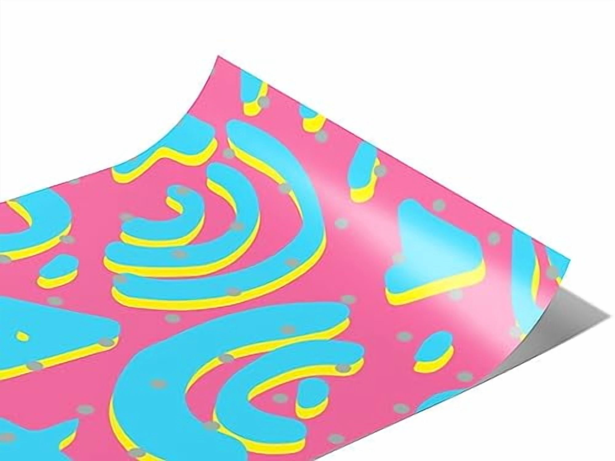 Rwraps 90s Retro Want to Be Gloss Vinyl Film Wrap 59in x 9ft Vinyl ...