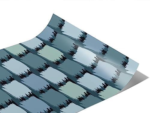 Rwraps Abstract Brick Slate Gloss Vinyl Film Wrap 59in x 4ft Vinyl ...