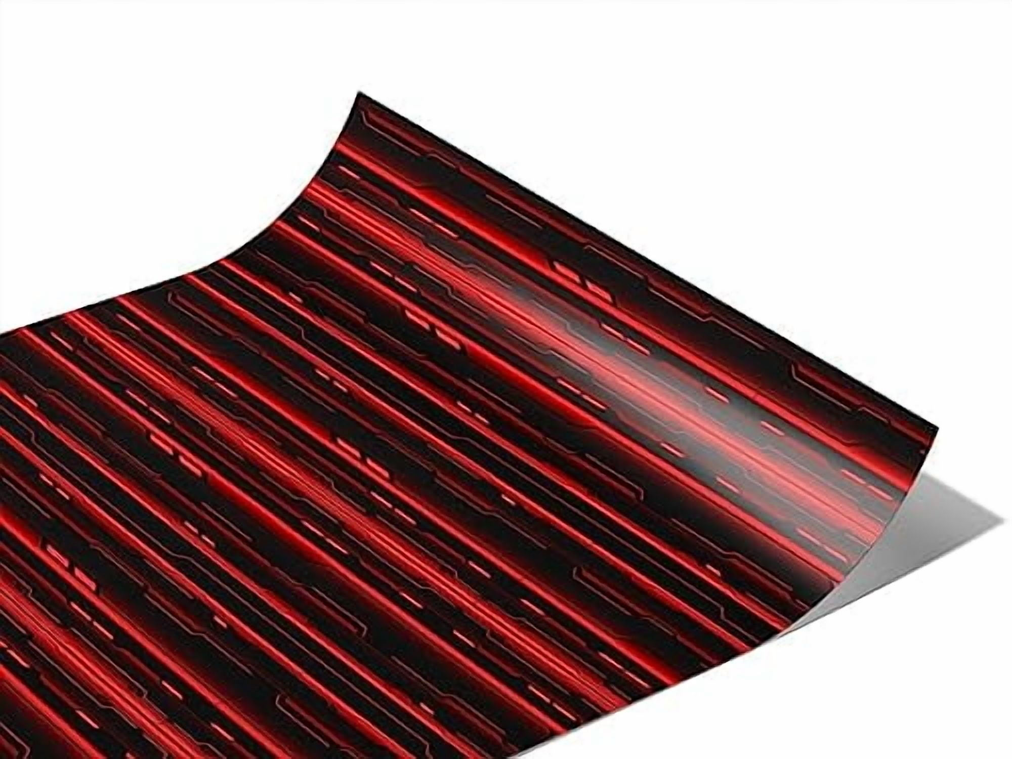 Rwraps Abstract Technology Ruby Red Gloss Vinyl Film Wrap 59in x 21ft ...