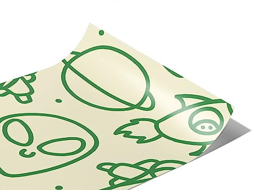 Rwraps Alien Science Fiction Claiming Worlds Matte Vinyl Film Wrap 59in ...