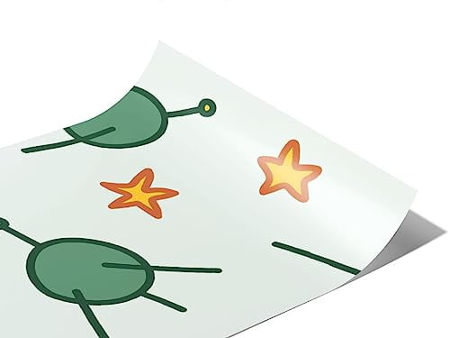 Rwraps Alien Science Fiction Distant Probe Matte Vinyl Film Wrap 59in x ...