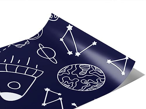 Rwraps Alien Science Fiction Galactic Quest Gloss Vinyl Film Wrap 59in ...