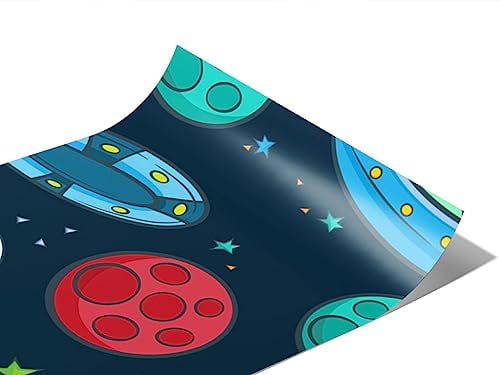 Rwraps Alien Science Fiction Space Invaders Matte Vinyl Film Wrap 59in ...