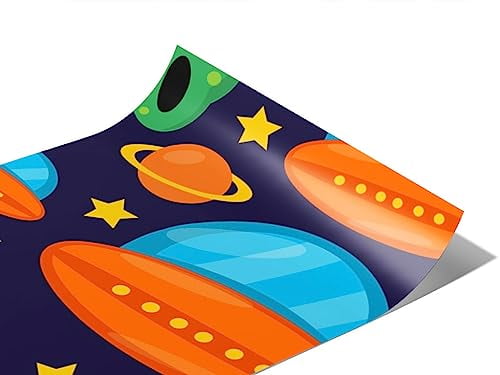 Rwraps Alien Science Fiction Venus Attacks Gloss Vinyl Film Wrap 59in x ...