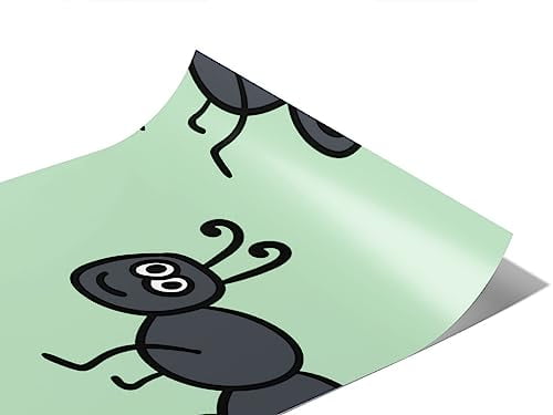 Rwraps Ant Cartoon Brothers Matte Vinyl Film Wrap 59in x 4ft Vinyl ...
