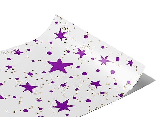 Rwraps Astrology Purple Starlight Matte Vinyl Film Wrap 59in x 19ft ...