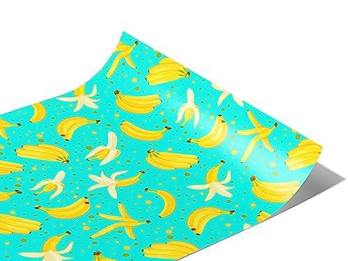 Rwraps Banana Going Bananas Matte Vinyl Film Wrap 59in x 5ft Vinyl ...