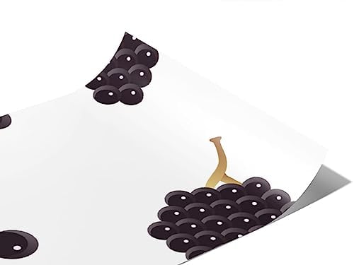 Rwraps BlackBerry Black Cascade Matte Vinyl Film Wrap 59in x 19ft Vinyl ...