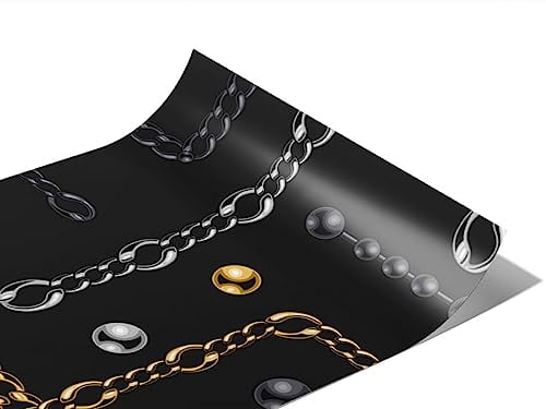 Rwraps Bling Black Shine Gloss Vinyl Film Wrap 59in x 19ft Vinyl ...