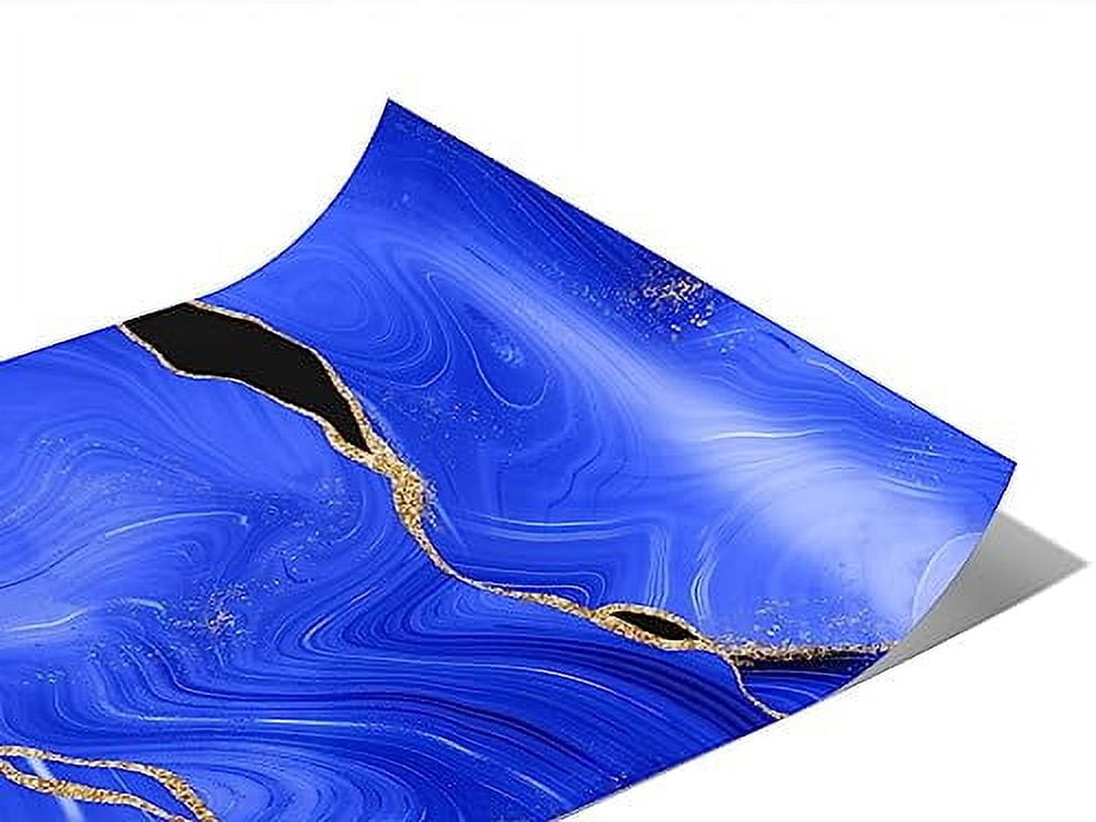 Rwraps Blue Agate Gemstone Lost Lagoon Matte Vinyl Film Wrap 59in x ...