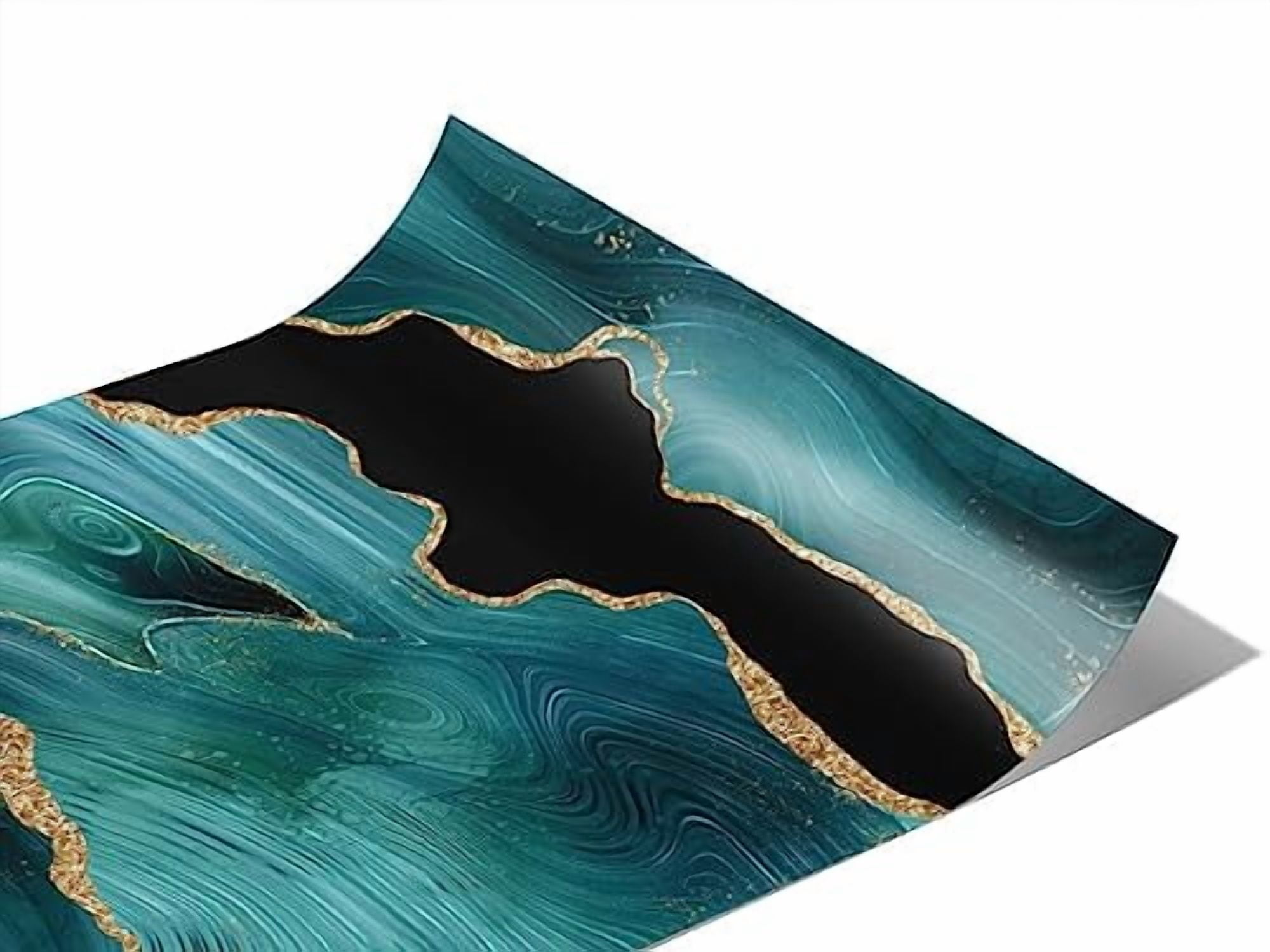 Rwraps Blue Agate Gemstone Violent Storms Matte Vinyl Film Wrap 59in x ...