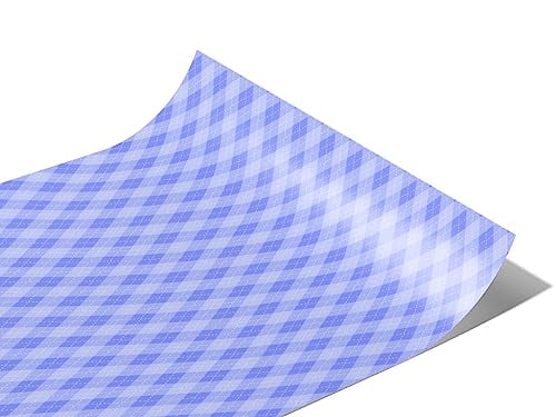 Rwraps Blue Argyle Blooming Periwinkle Matte Vinyl Film Wrap 59in x 8ft ...