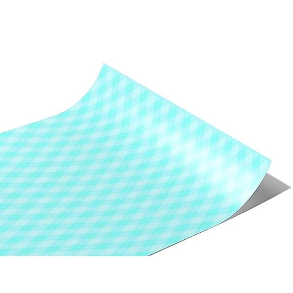 Rwraps Blue Argyle Rigid Aqua Matte Vinyl Film Wrap 59in x 12ft Vinyl ...