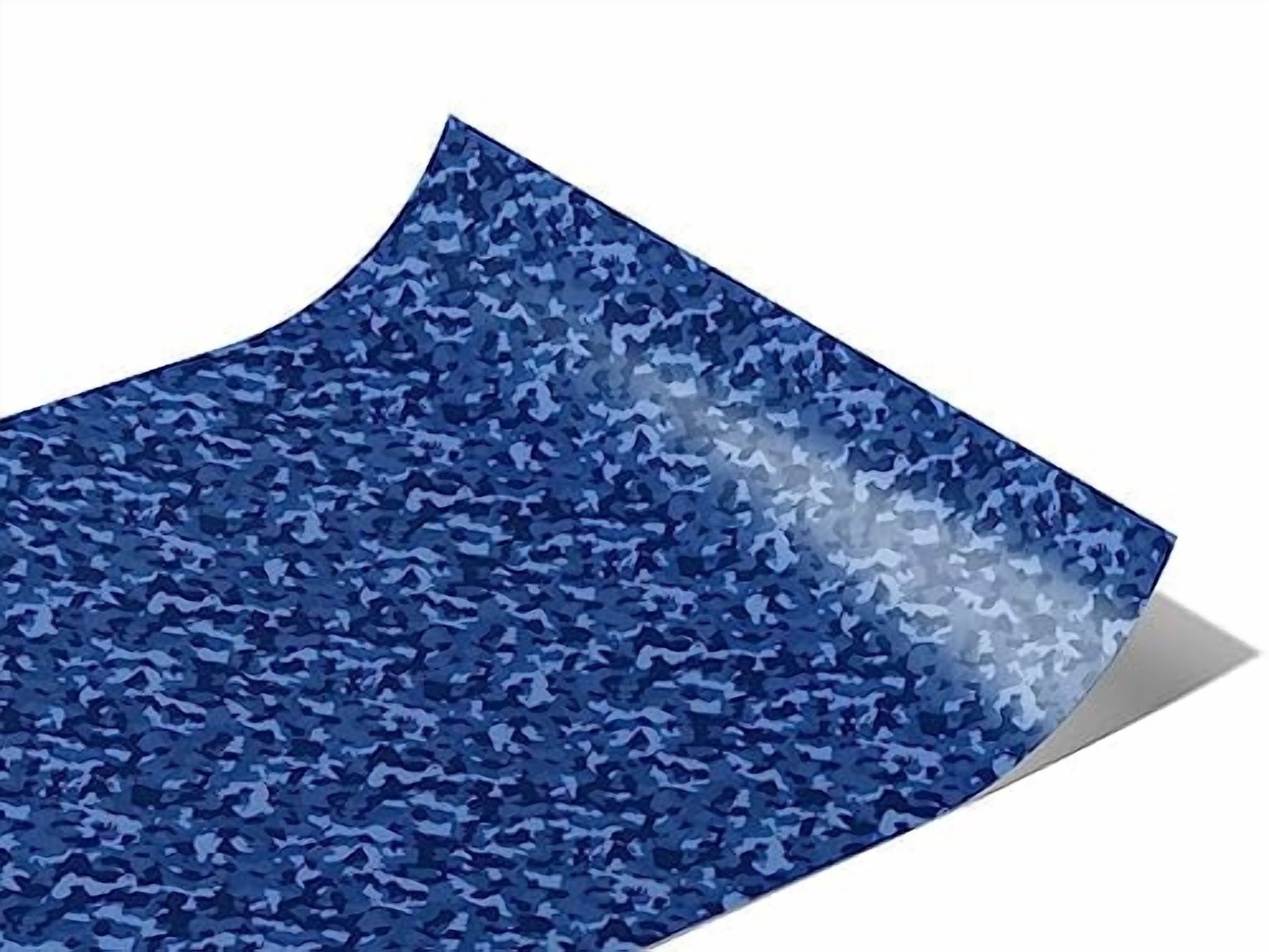 Rwraps Blue Camouflage Persian Flecktarn Matte Vinyl Film Wrap 59in x ...