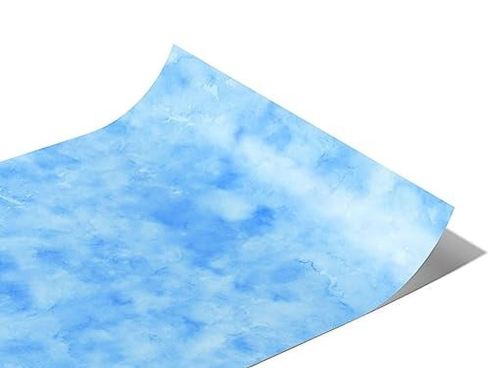 Rwraps Blue Watercolor Glitter Freeze Gloss Vinyl Film Wrap 59in x 23ft ...