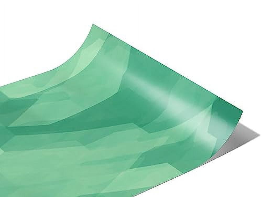 Rwraps Blue Watercolor The Waves Matte Vinyl Film Wrap 59in x 5ft Vinyl ...