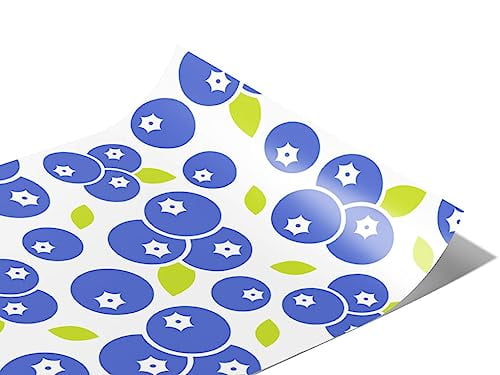 Rwraps Blueberry Powder Blue Matte Vinyl Film Wrap 59in x 5ft Vinyl ...