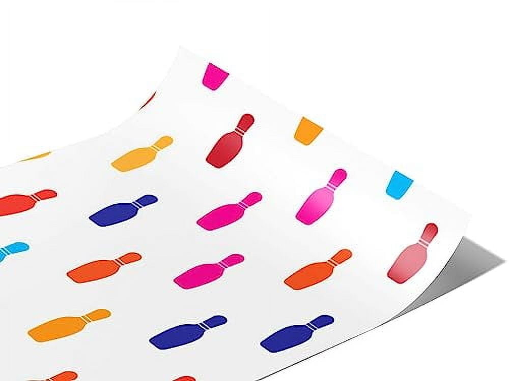 Rwraps Bowling Prismatic Pins Matte Vinyl Film Wrap 59in x 3ft Vinyl ...