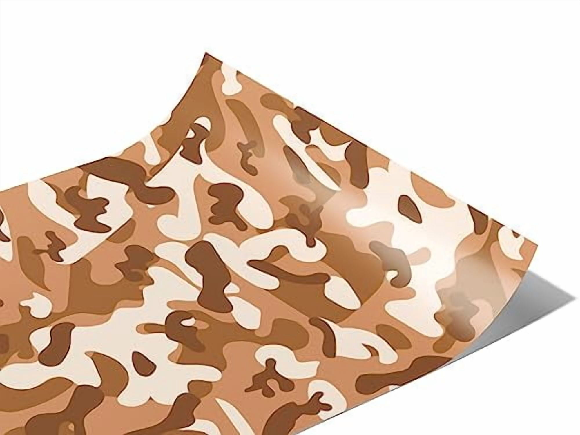 Rwraps Brown Camouflage Beech Multicam Gloss Vinyl Film Wrap 59in x ...