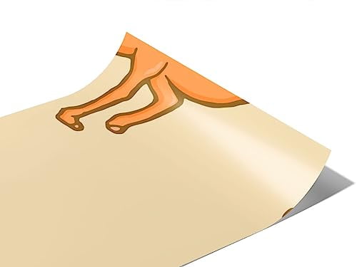 Rwraps Camel Completely Parched Gloss Vinyl Film Wrap 59in x 12ft Vinyl ...