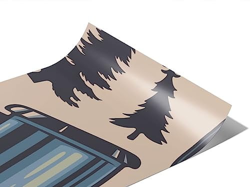 Rwraps Camping Lead On Matte Vinyl Film Wrap 59in x 16ft Vinyl Vehicle ...