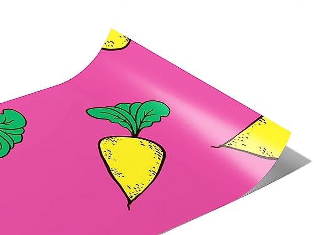 Rwraps Carrot Vegetable Solar Yellow Matte Vinyl Film Wrap 59in x 16ft ...