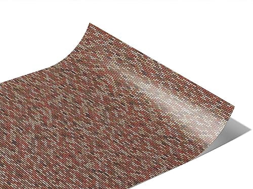 Rwraps Classic Brick Cream Gloss Vinyl Film Wrap 59in x 22ft Vinyl ...