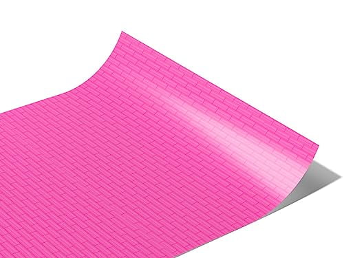 Rwraps Classic Brick Pink Matte Vinyl Film Wrap 59in x 6ft Vinyl ...