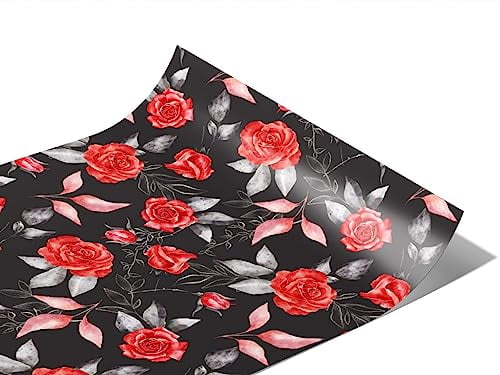 Rwraps Classic Floral Venus Rose Matte Vinyl Film Wrap 59in x 19ft ...