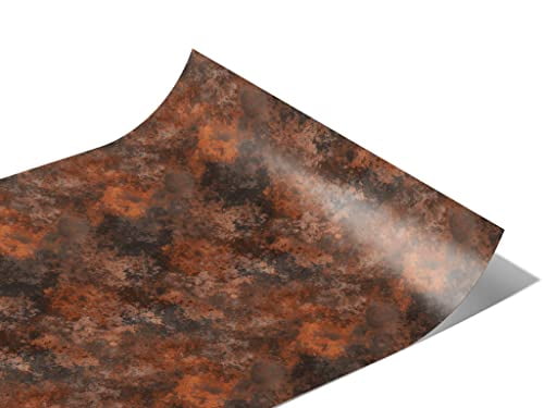 Rwraps Coastal Patina Rust Matte Vinyl Film Wrap 59in x 8ft Vinyl ...