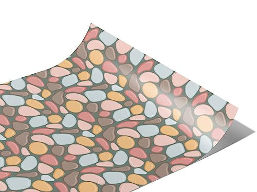 Rwraps Colorful Cobblestone Pale Earth Matte Vinyl Film Wrap 59in x ...