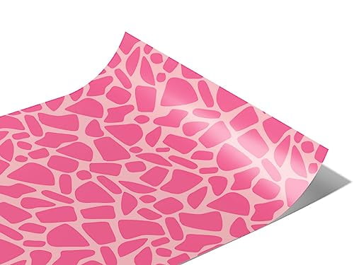 Rwraps Colorful Cobblestone Pink Matte Vinyl Film Wrap 59in x 13ft ...