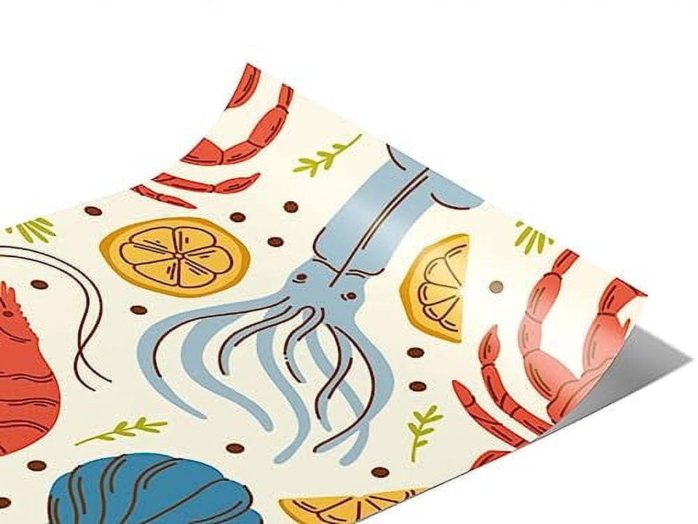Rwraps Crustacean Bottom Feeders Gloss Vinyl Film Wrap 59in x 19ft ...