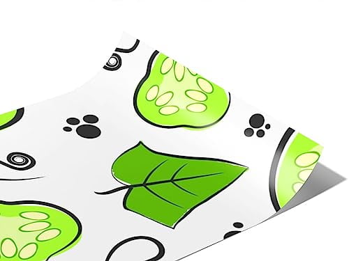 Rwraps Cucumber Vegetable Spacemaster Crunch Gloss Vinyl Film Wrap 59in ...