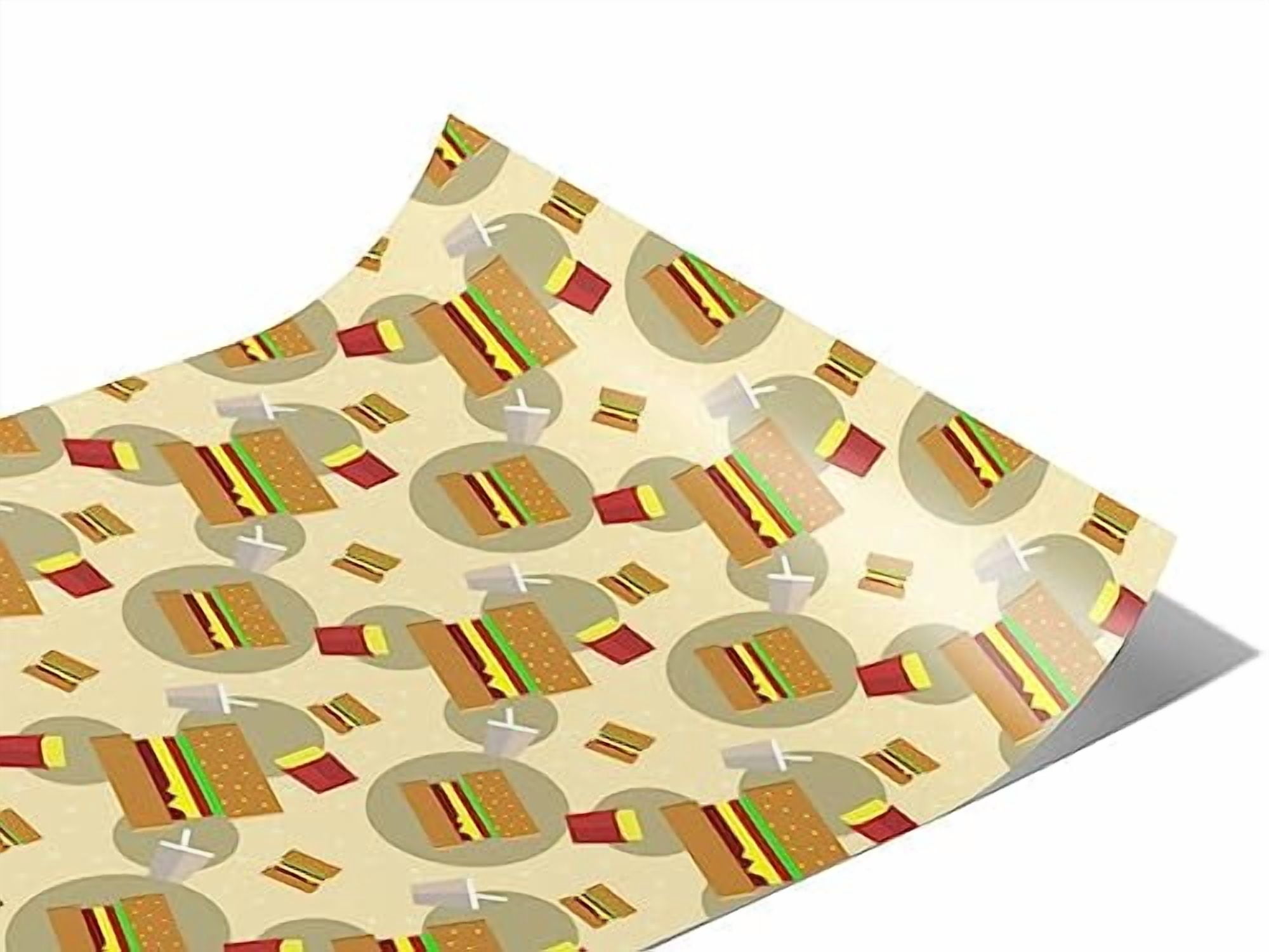 Rwraps Diner Americana Slider Style Gloss Vinyl Film Wrap 59in x 2ft ...