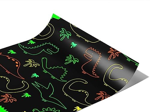 Rwraps Dinosaur Land Rulers Matte Vinyl Film Wrap 59in x 11ft Vinyl ...