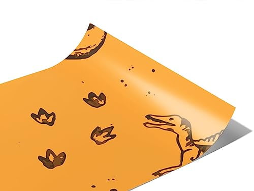 Rwraps Dinosaur Prehistoric Parchment Matte Vinyl Film Wrap 59in x 22ft ...