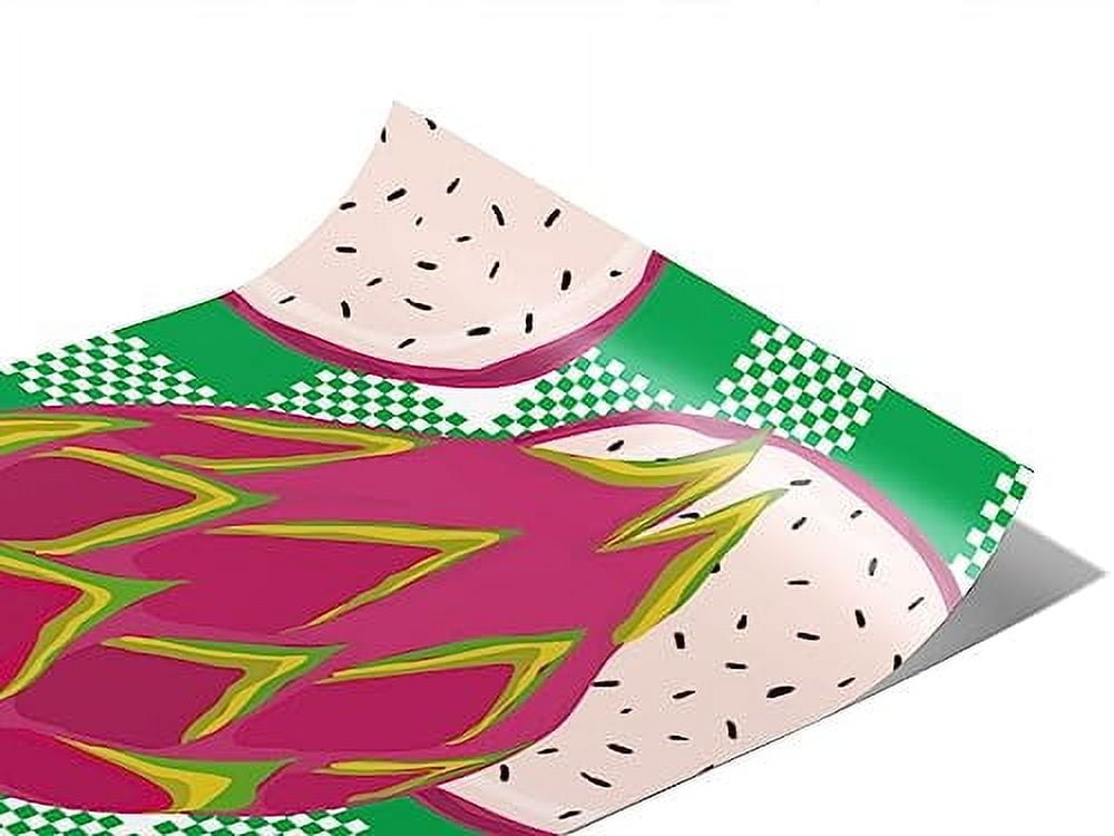 Rwraps Dragon Fruit Voodoo Child Matte Vinyl Film Wrap 59in x 8ft Vinyl ...