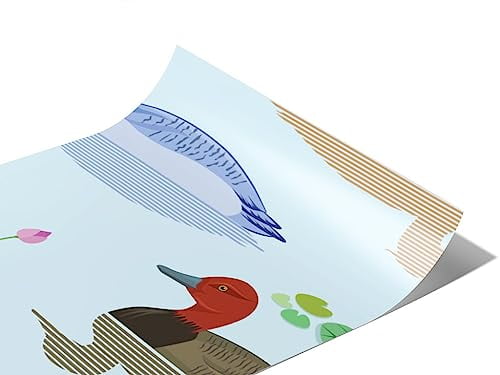 Rwraps Ducks Birds Mulling Mallards Gloss Vinyl Film Wrap 59in x 5ft ...