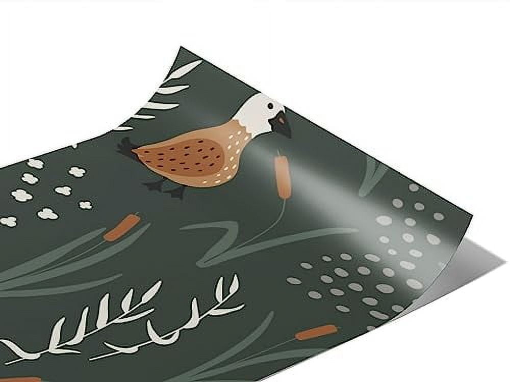 Rwraps Ducks Birds Quack Attack Gloss Vinyl Film Wrap 59in x 3ft Vinyl ...