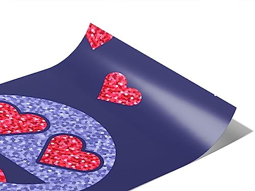 Rwraps Emoji Lovey Dovey Matte Vinyl Film Wrap 59in x 5ft Vinyl Vehicle ...