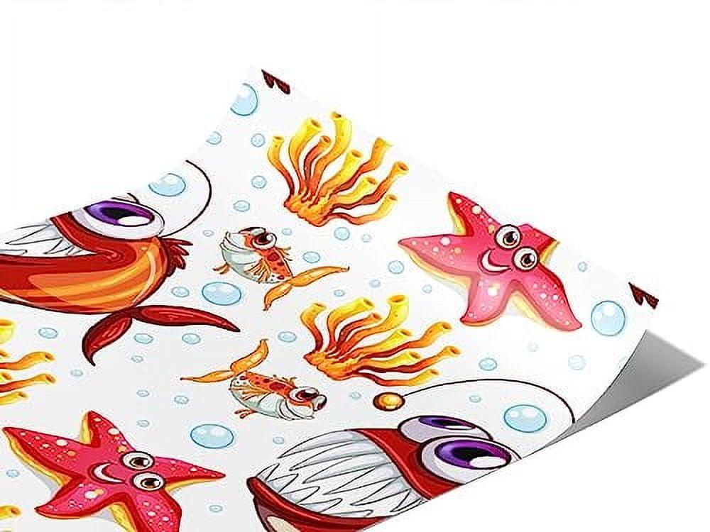 Rwraps Fish Agreeable Angler Gloss Vinyl Film Wrap 59in x 3ft Vinyl ...